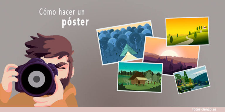 Cómo hacer un póster original, Paso a Paso - fotos-lienzo